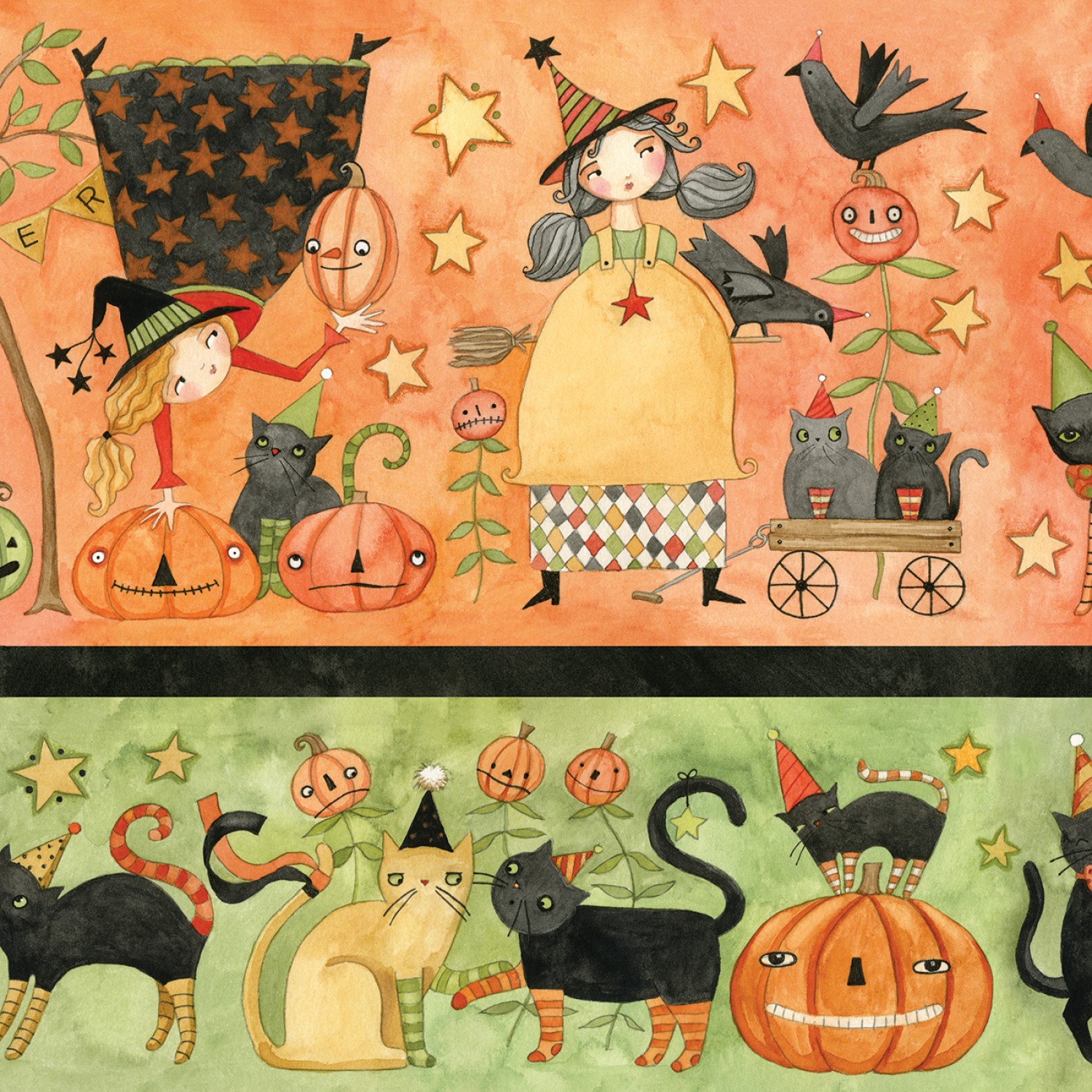 Pannello Halloween Whimsy – Idee Ago & Filo