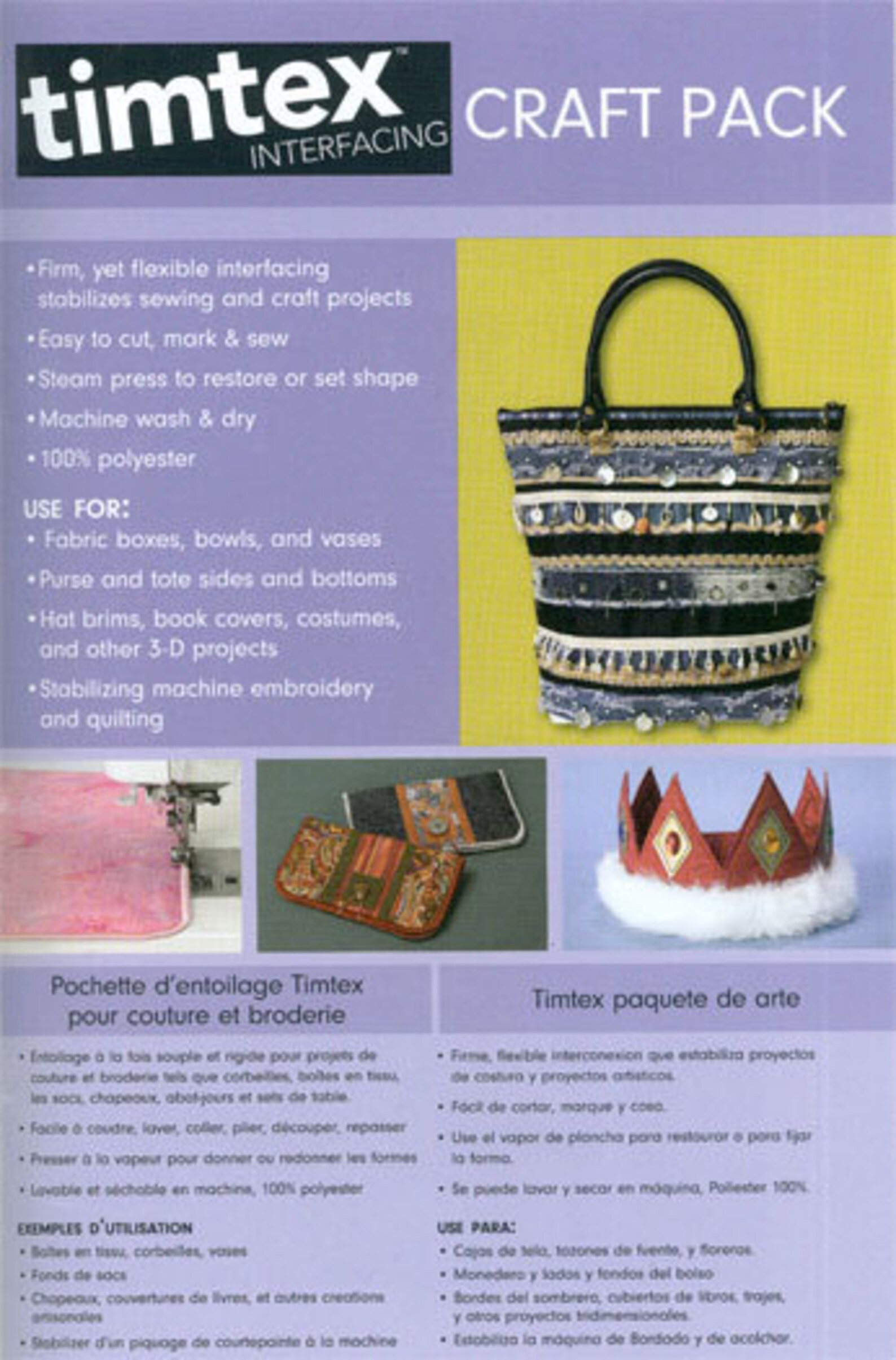 Timtex Interfacing Fliselina rigida - Idee Ago & Filo